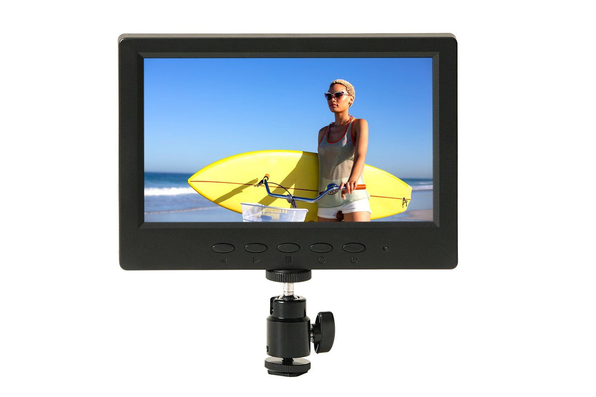 Open-Box SALE 7 inch Iris Pro 1080i Compatible HDMI LCD Monitor (P7HD2