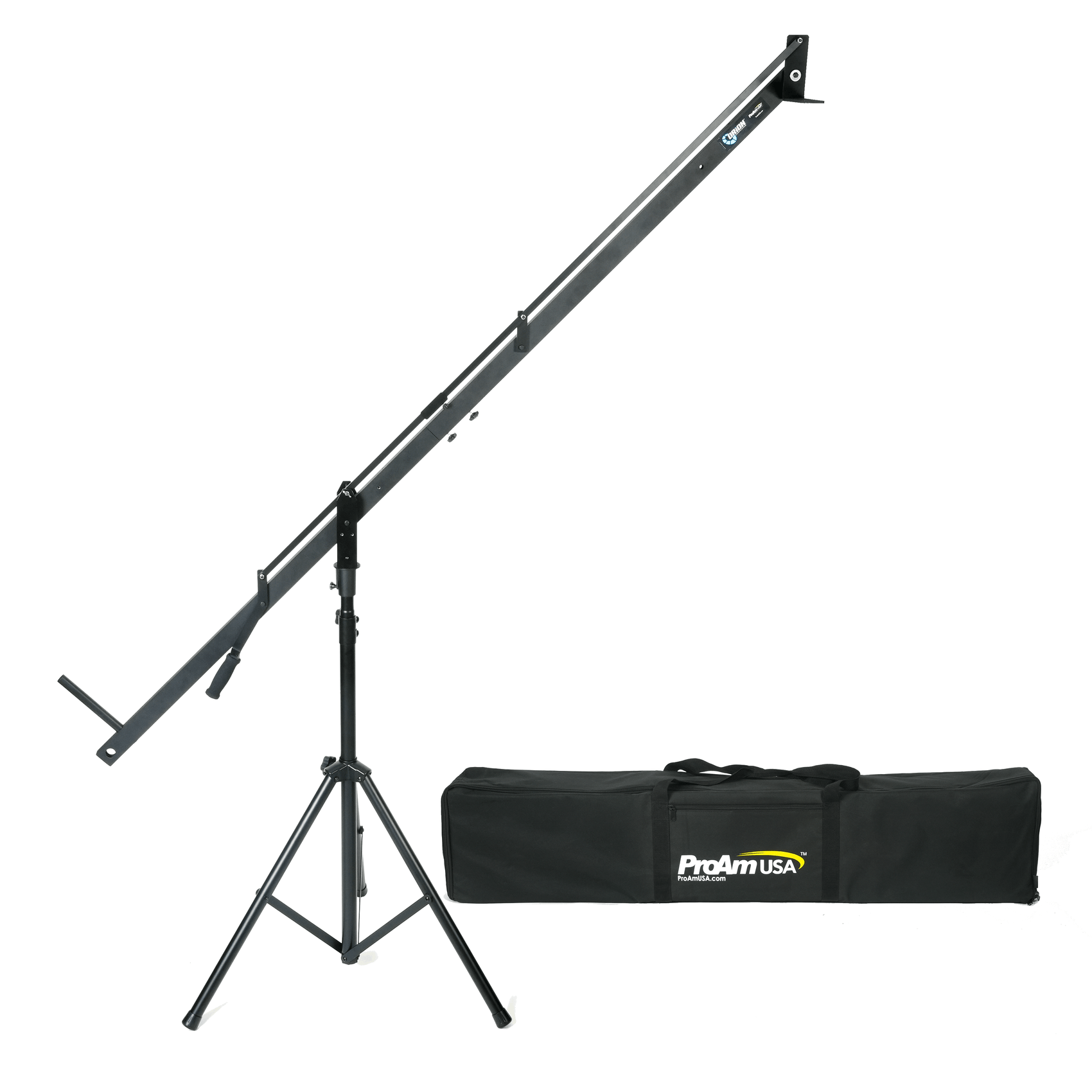ProAm USA Orion DVC200 DSLR Video Camera Jib Crane Tilt Stand and Bag